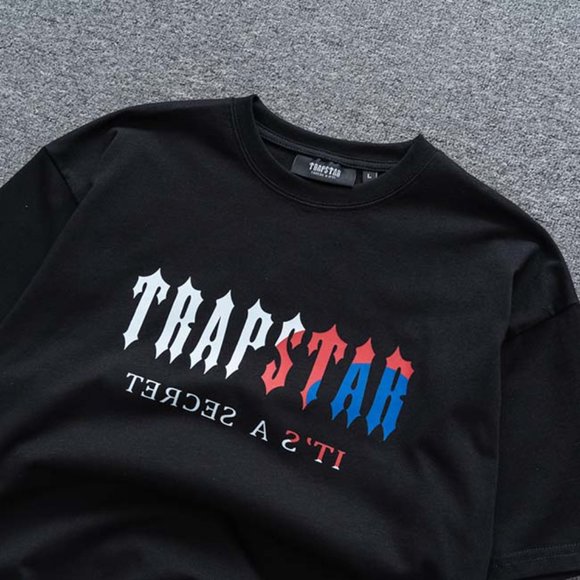 Trapstar | Tops | Trapstar Classic Tricolor Letter Logo Print Short ...